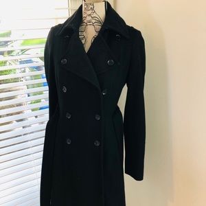 Express | Jackets & Coats | Express Long Wool Double Breasted Coat ...